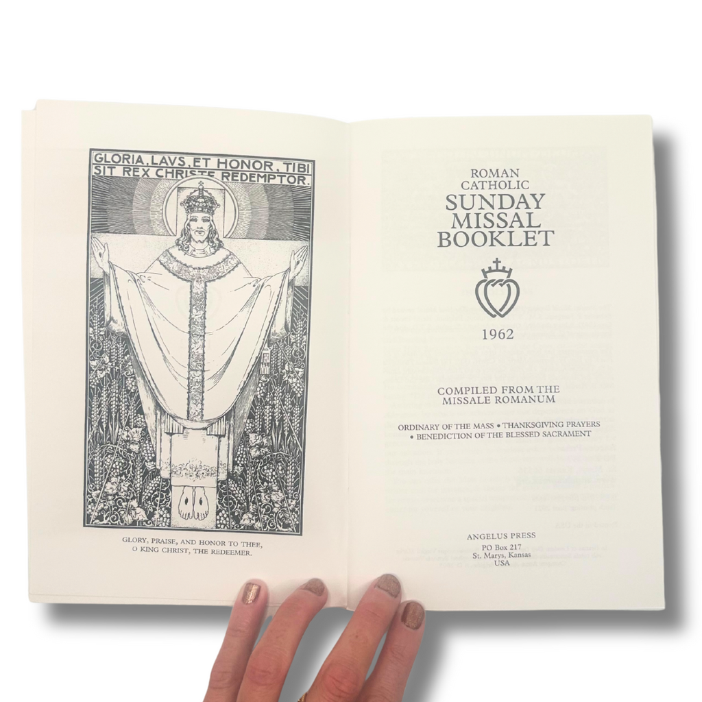 Sunday Missal Booklet - Angelus Press