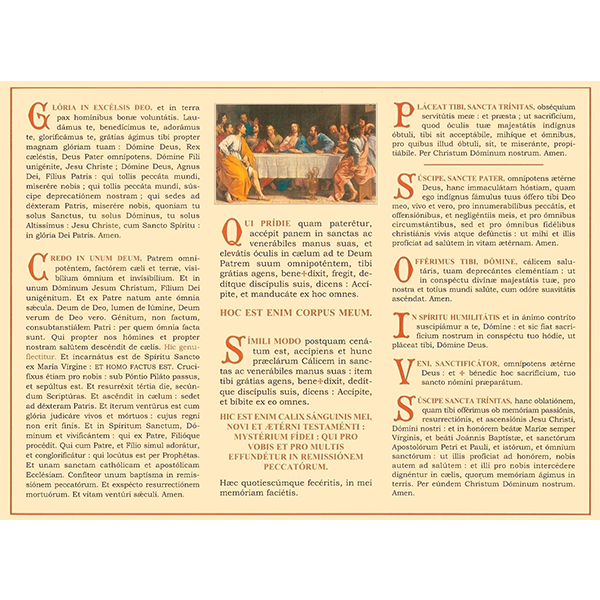 Altar Cards - Angelus Press
