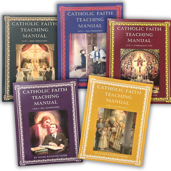 Catholic Faith Teaching Manual Set Levels 1 to 5 - Angelus Press