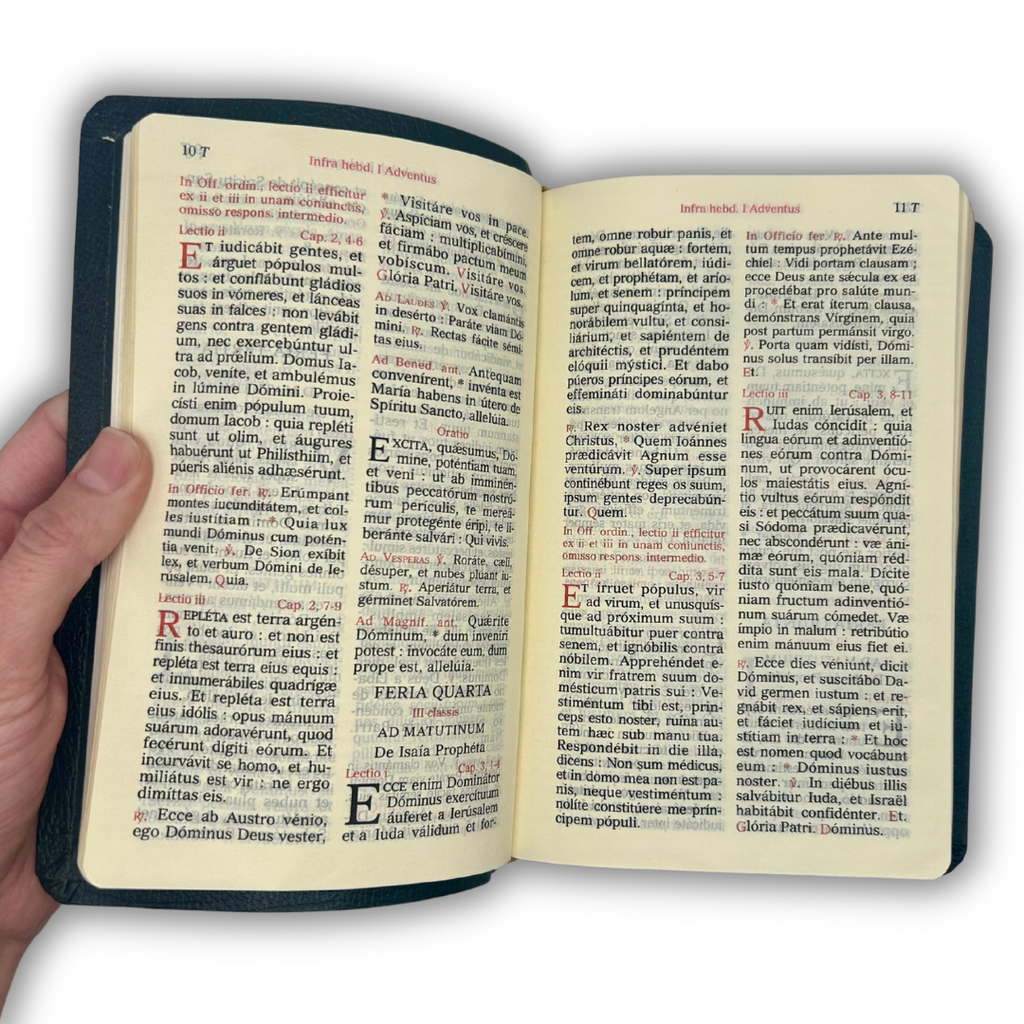 Roman Breviary (2 Volume Set: Includes Usa Propers And 4-Card Breviary ...