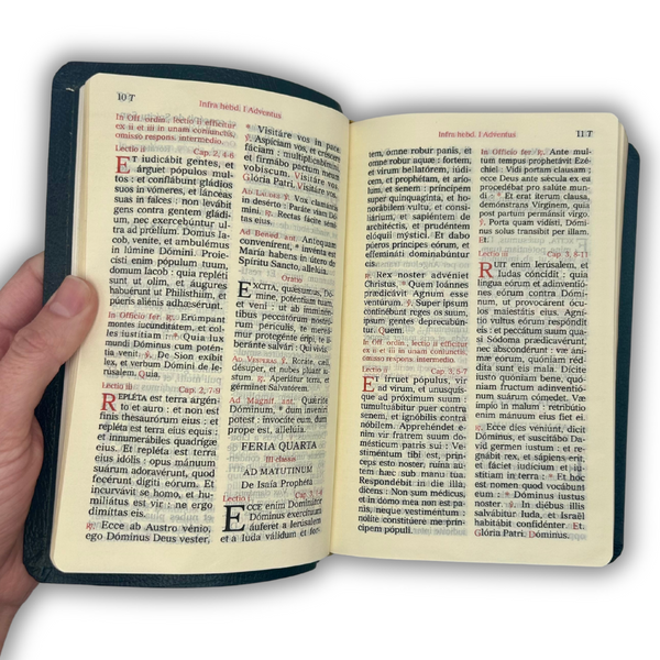 Roman Breviary (2 Volume Set: Includes Usa Propers And 4-Card Breviary ...