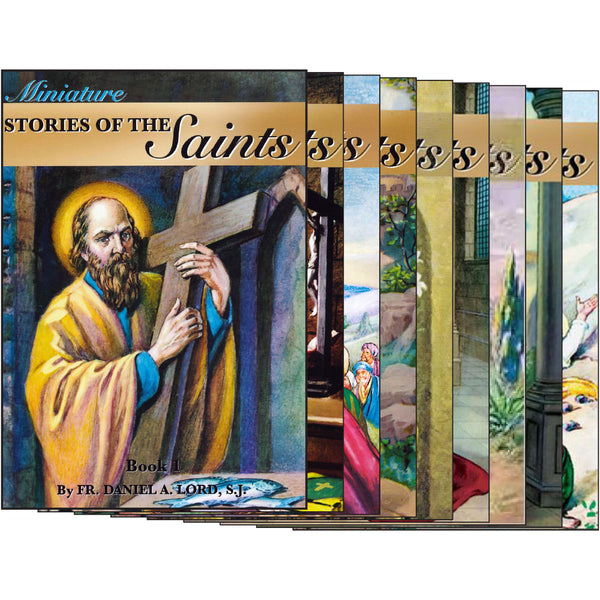 Miniature Stories of the Saints Set of 9 - Angelus Press