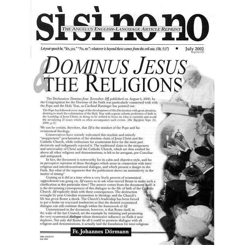 Sisinono #47 Jul 2002 - Angelus Press