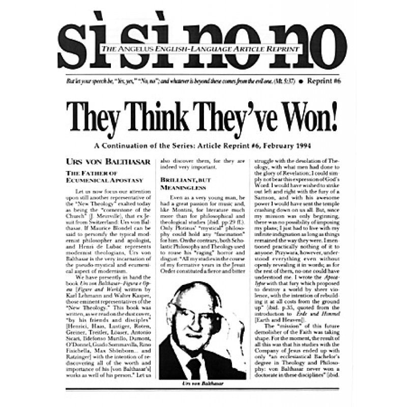 Si Si No No - Angelus Press