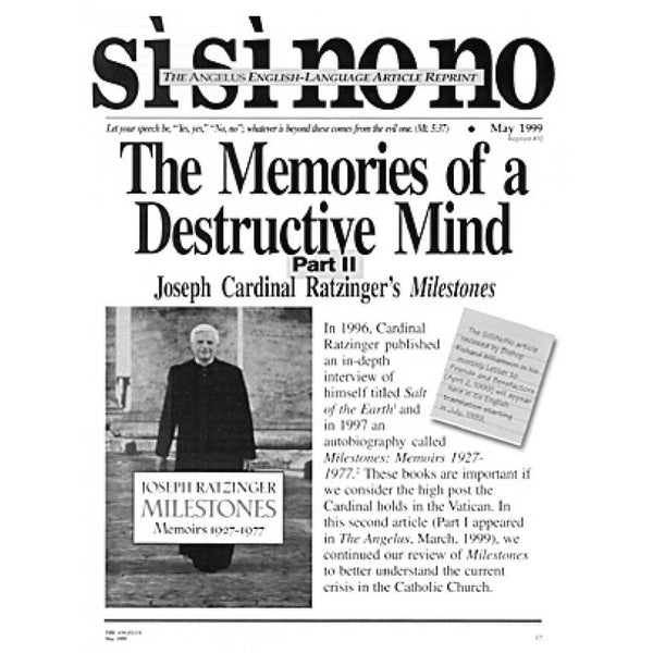 Sisinono #32 May 99 - Angelus Press